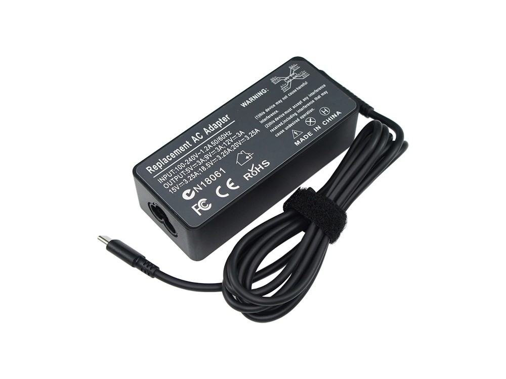 Fonte para notebook HP Elitebook USB-C 65W | Plug importing