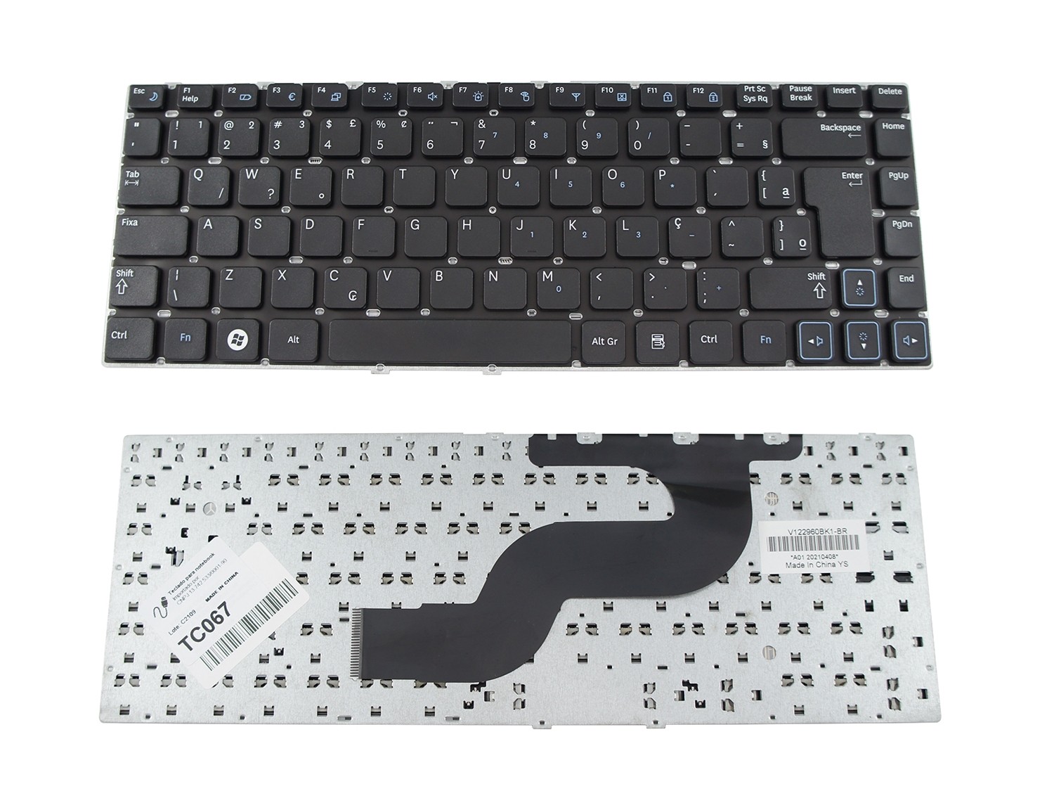 Teclado para notebook Samsung RC410 RV411 RV415 RV419 | Plug importing