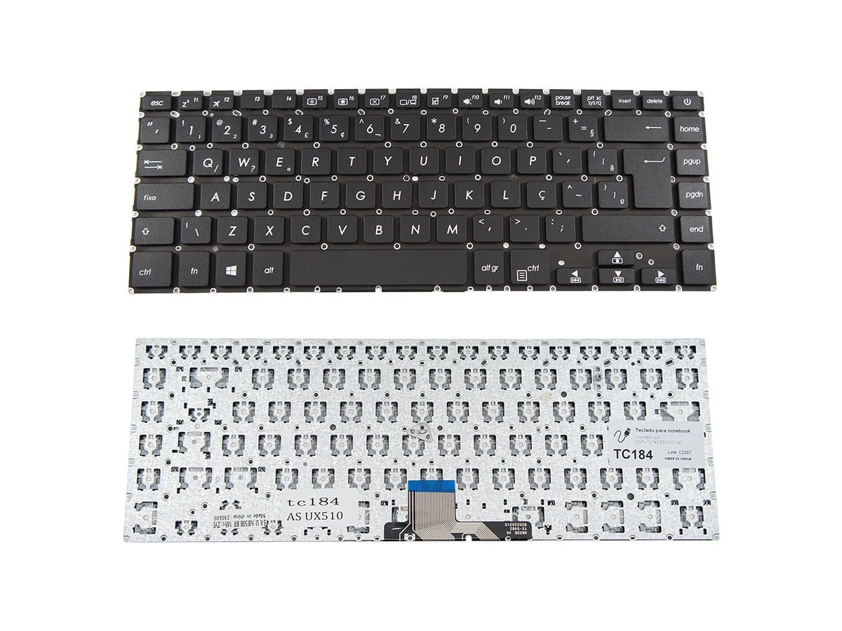 Teclado para notebook Asus Vivobook X510 X510U X510UA | Plug importing