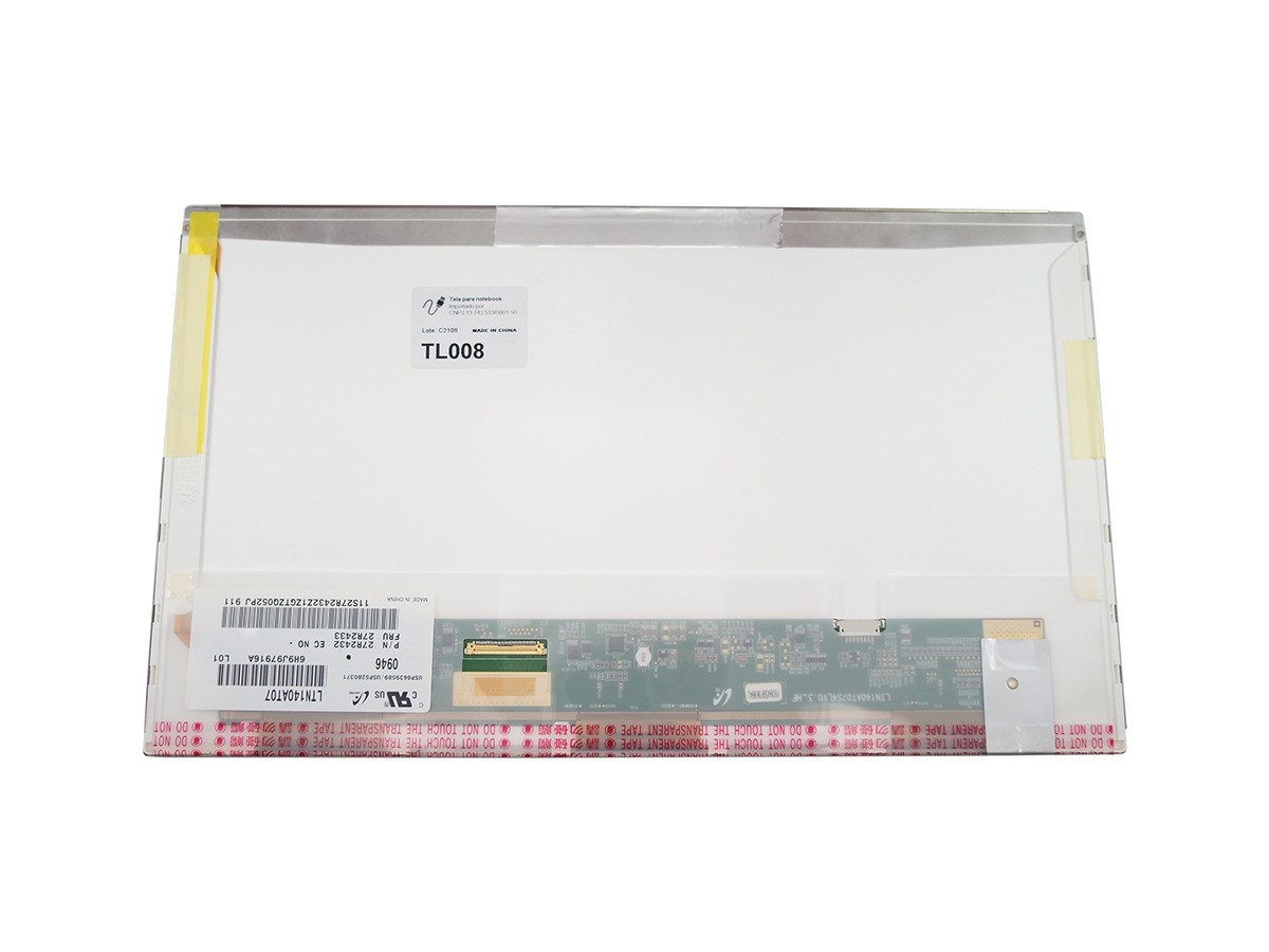 Tela para notebook 14.0 B140XW01 V.6 B140XW01 V.7 B140XW01 V.8 B140XW01 V.9 | Plug importing